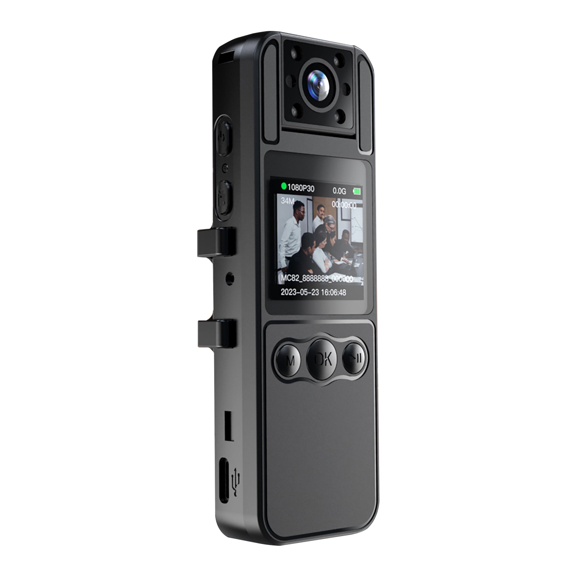 1080P Full HD Body Camera Body Cameras with Video Recording Wearable w ...